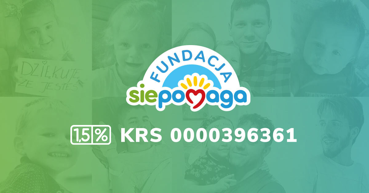 Przekaż 1,5% podatku Fundacji Siepomaga | Siepomaga.pl